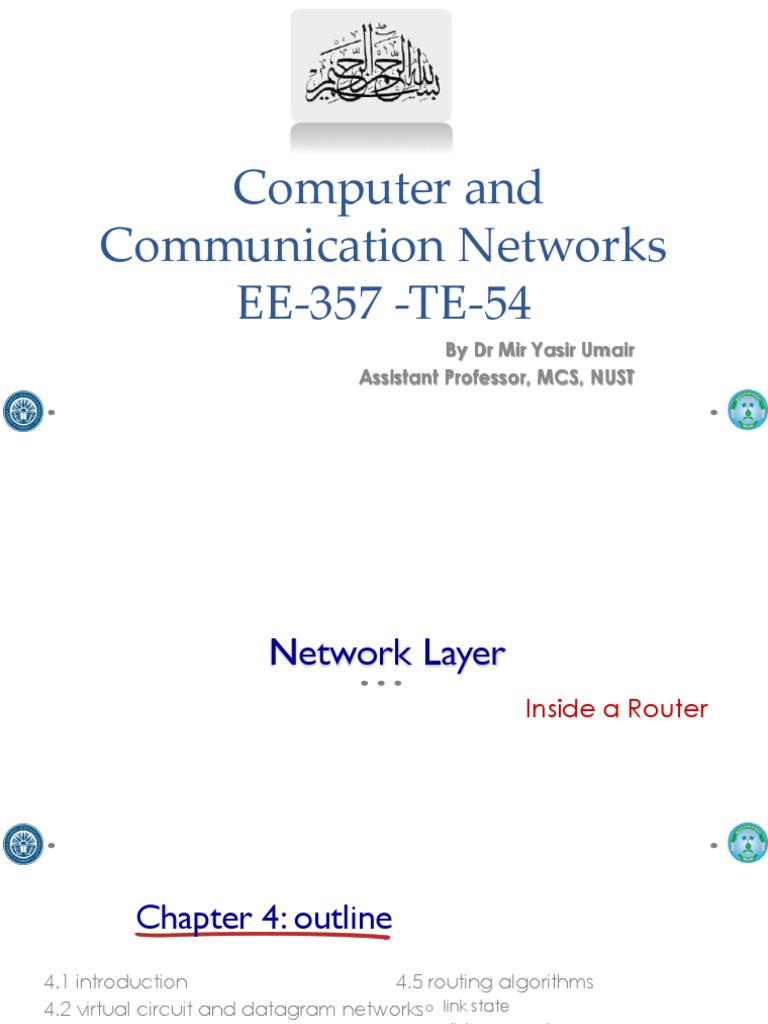 Lec 4 Network Layer Ii Inside A Router Pdf Computer Network Router Computing 7250