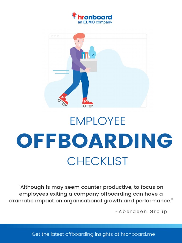Employee Offboarding Checklist 1679881966 | PDF | Employment | Computer ...