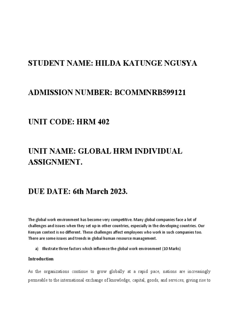 Cat 2 HRM 402 | PDF | Corruption | Employment