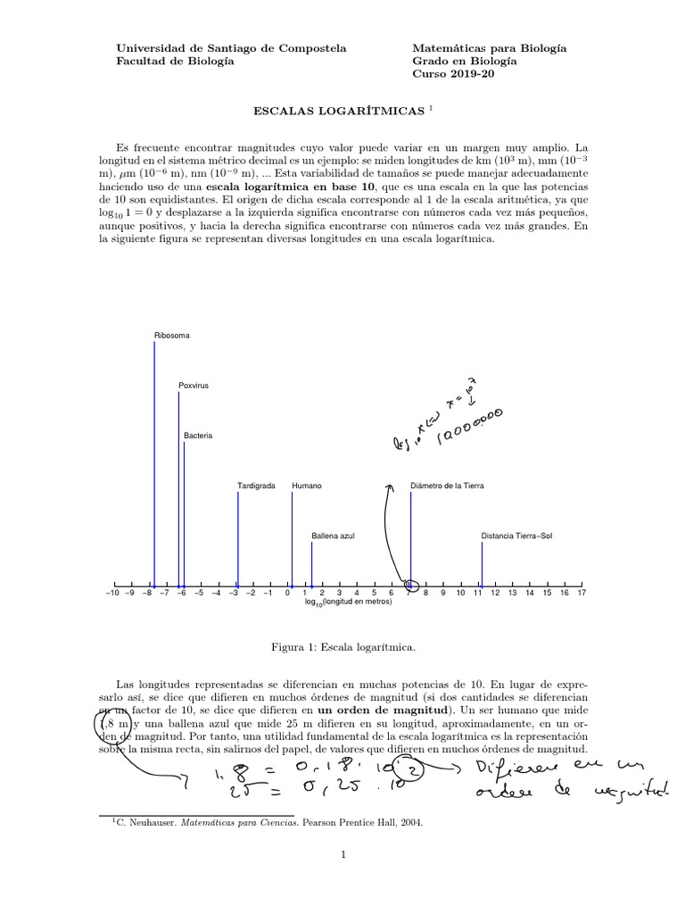 Escalas Logarítmicas 2 | PDF | Logaritmo | Pendiente
