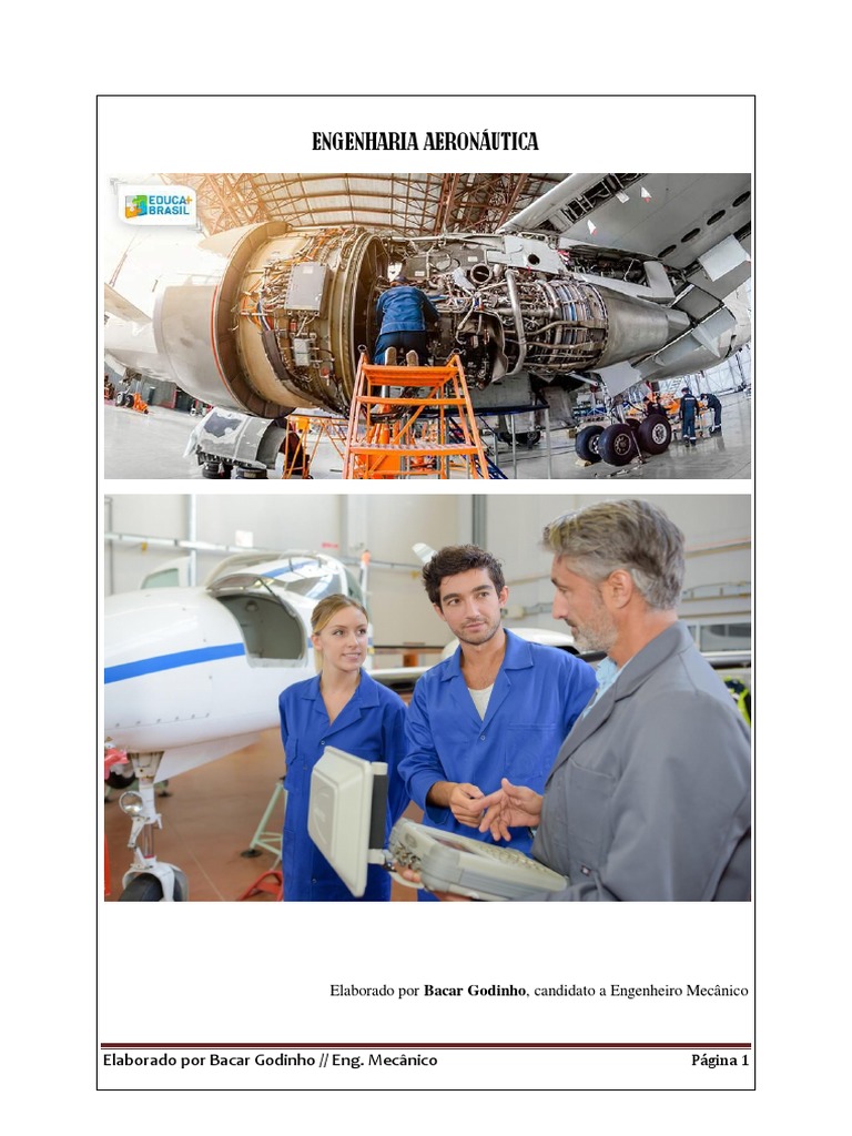 Engenharia Aeronáutica Pdf Engenharia Engenharia Aeroespacial