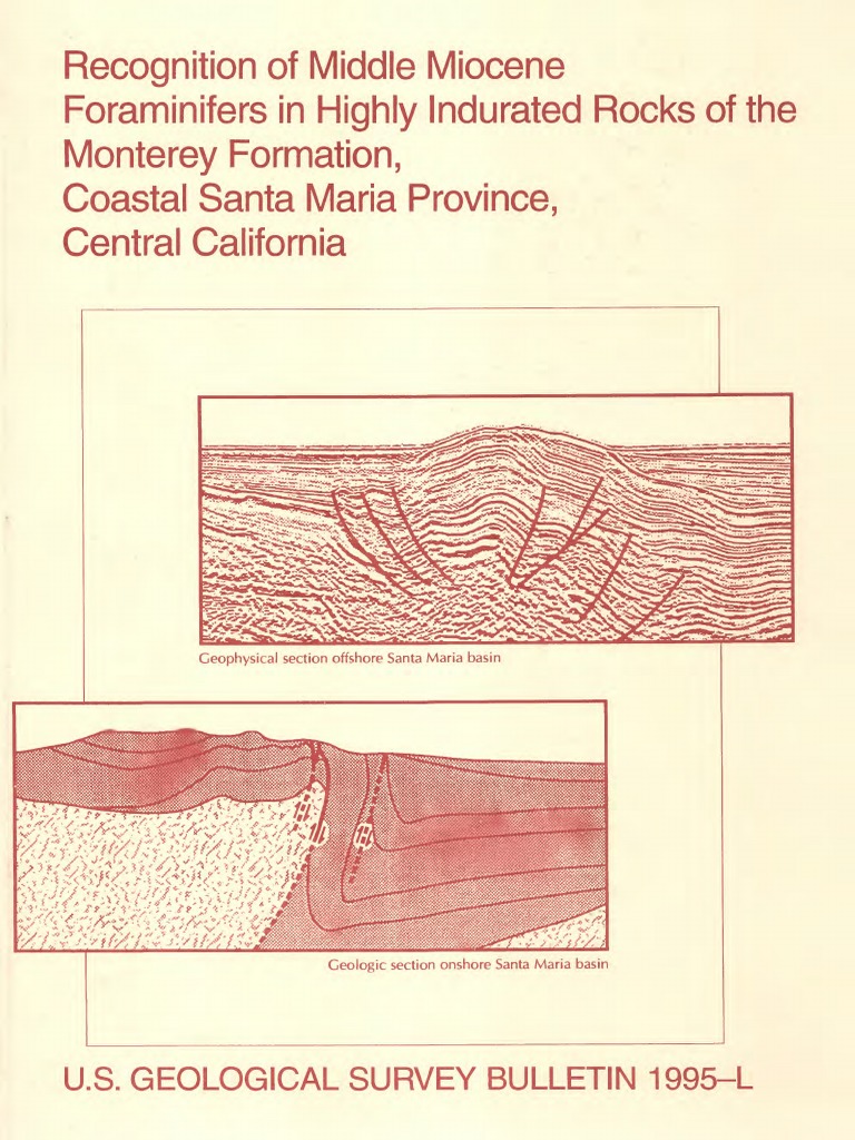 Recognition of Middle Miocene Foraminifers in Highly Indurated Rocks of ...