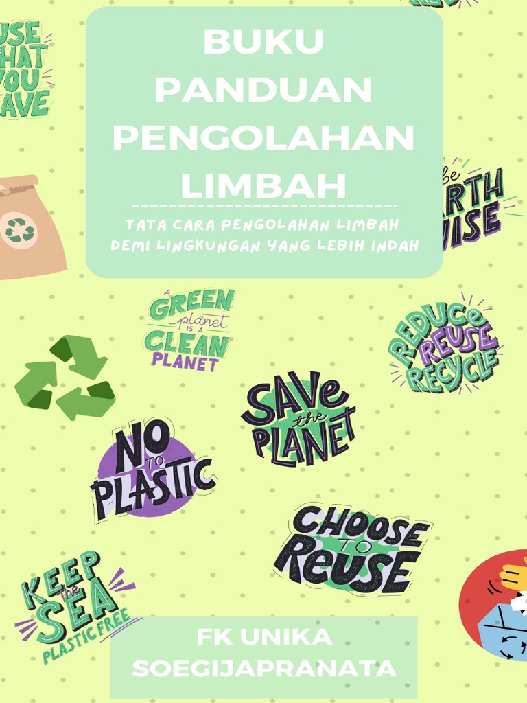 Buku Panduan Pengolahan Limbah PDF | PDF