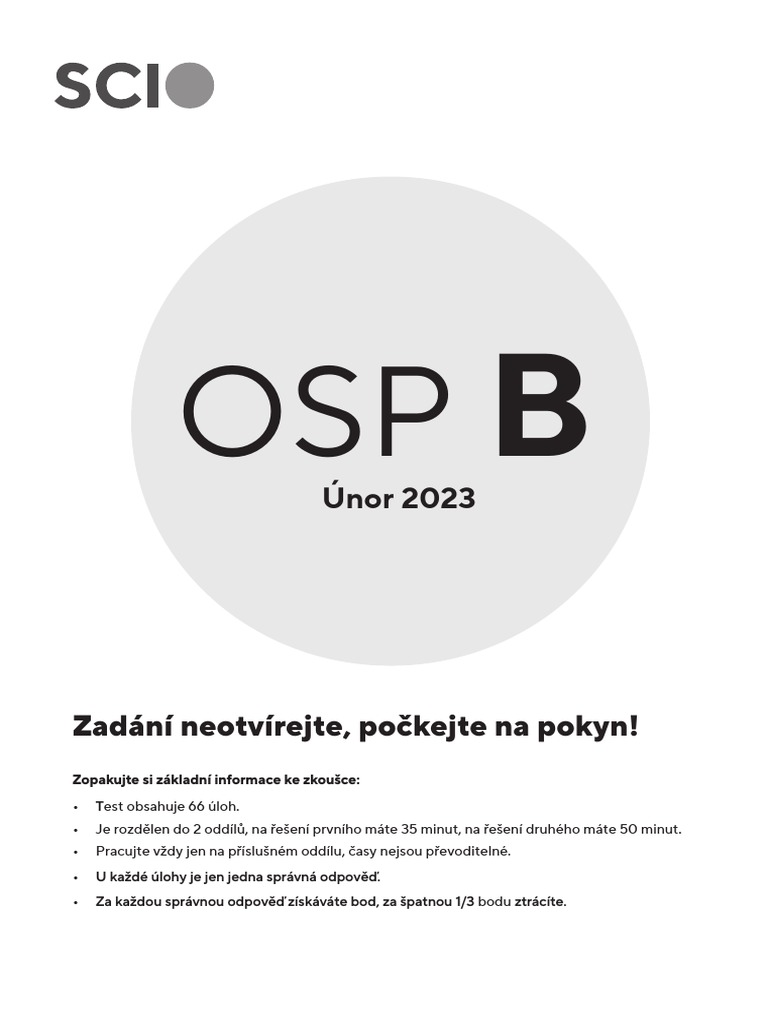 OSP NSZ 2022 2023 T2 Unor B PDF | PDF