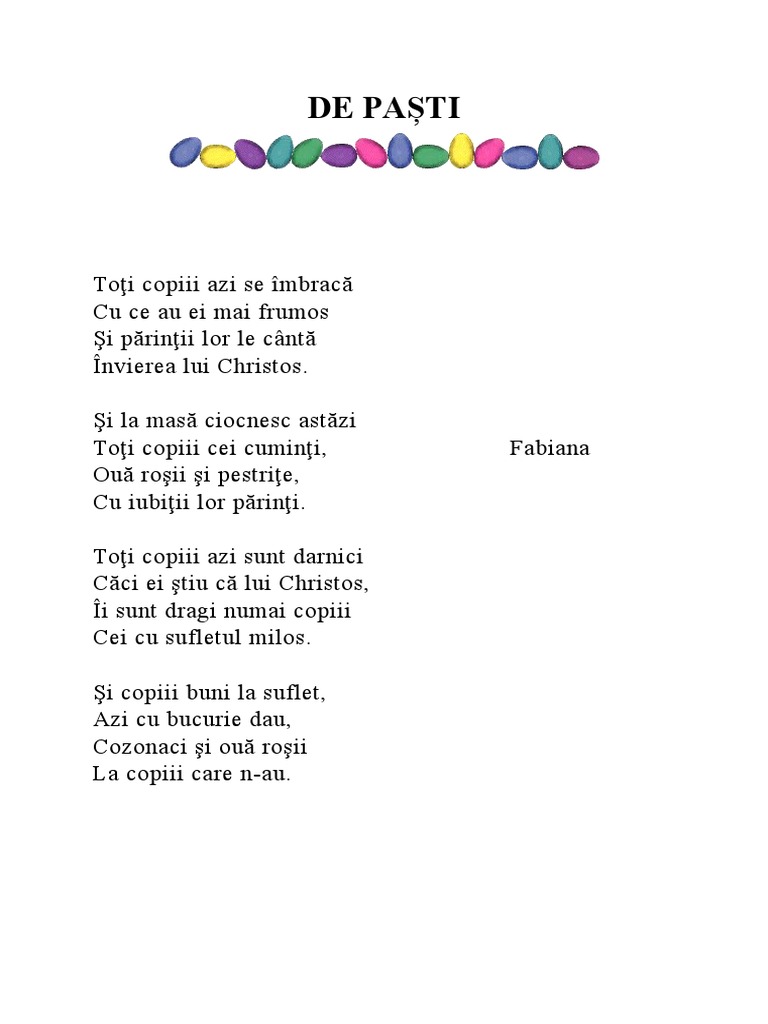 Poezii Pascale | PDF