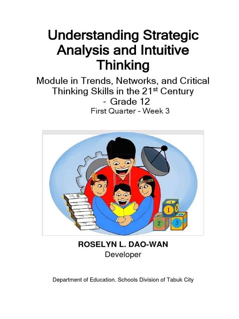 Understanding Strategic Analysis and Intuitive Thinking | PDF | Thought | Intuition