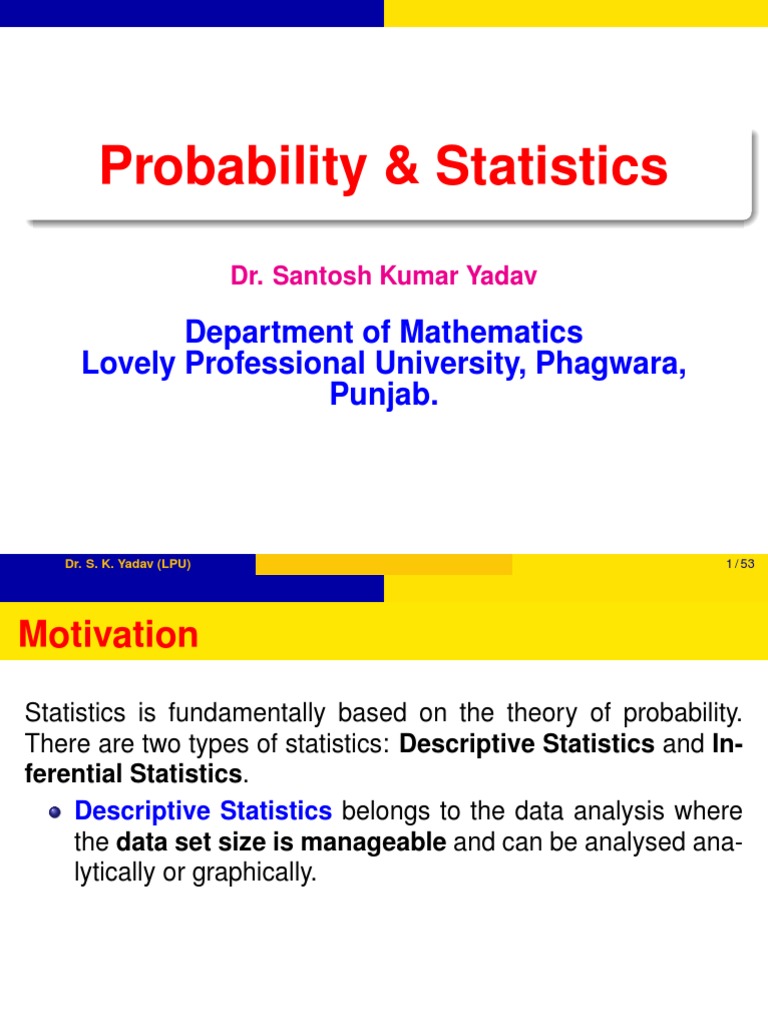 Chapter-1 Merged | PDF | Statistics | Descriptive Statistics