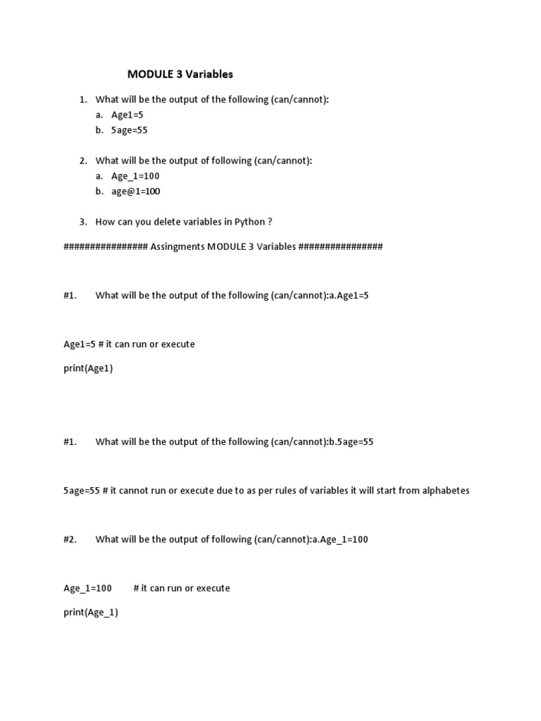 Assignment Module 3 | PDF Assignment Module 3 | PDF
