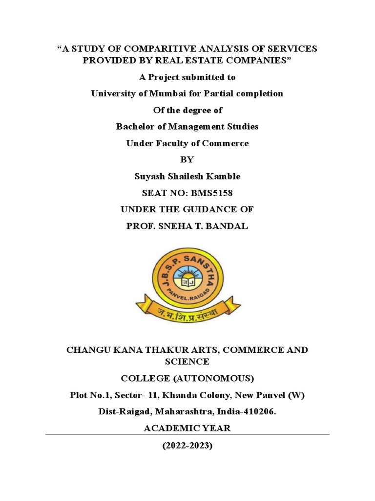 Suyash Black Book | PDF