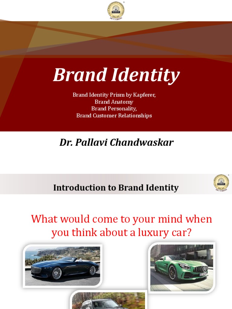 Understanding Brand Identity Through Kapferer's Prism Model | PDF ...