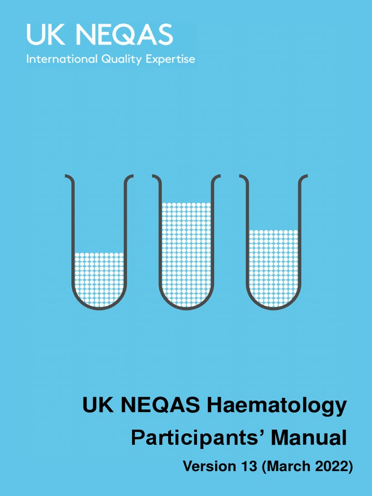 UK NEQAS Haematology Manual | PDF | Medical Laboratory | Mail