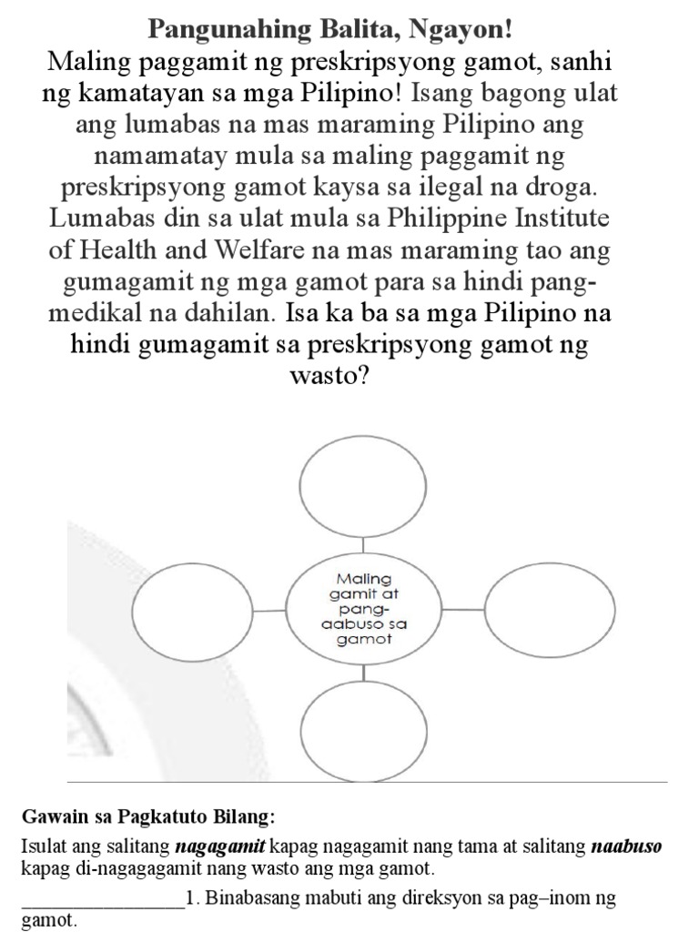 Pangunahing Balita, Ngayon! | PDF