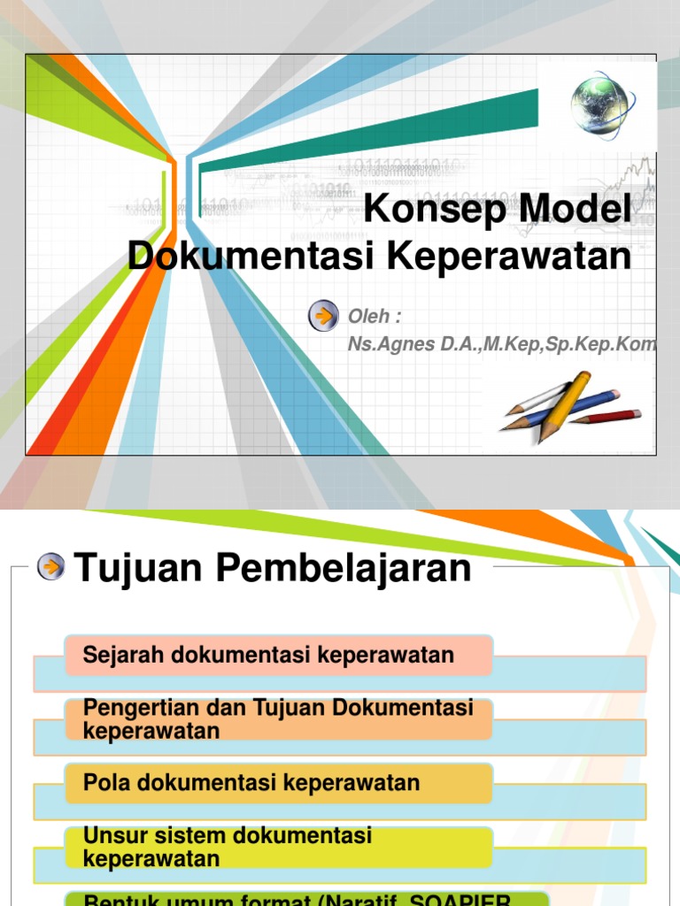 Konsep Model Dokumentasi Keperawatan (Ibu Agnes) | PDF