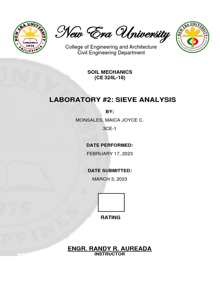 Super Final Lab 2 Final | PDF | Soil | Natural Materials