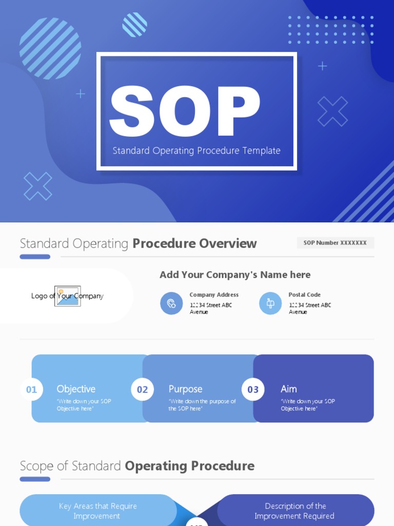 01 Standard Operating Procedure Powerpoint Template 16x9 1 | PDF ...