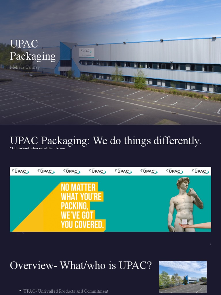 UPAC Packaging | PDF | Packaging And Labeling | Business Economics