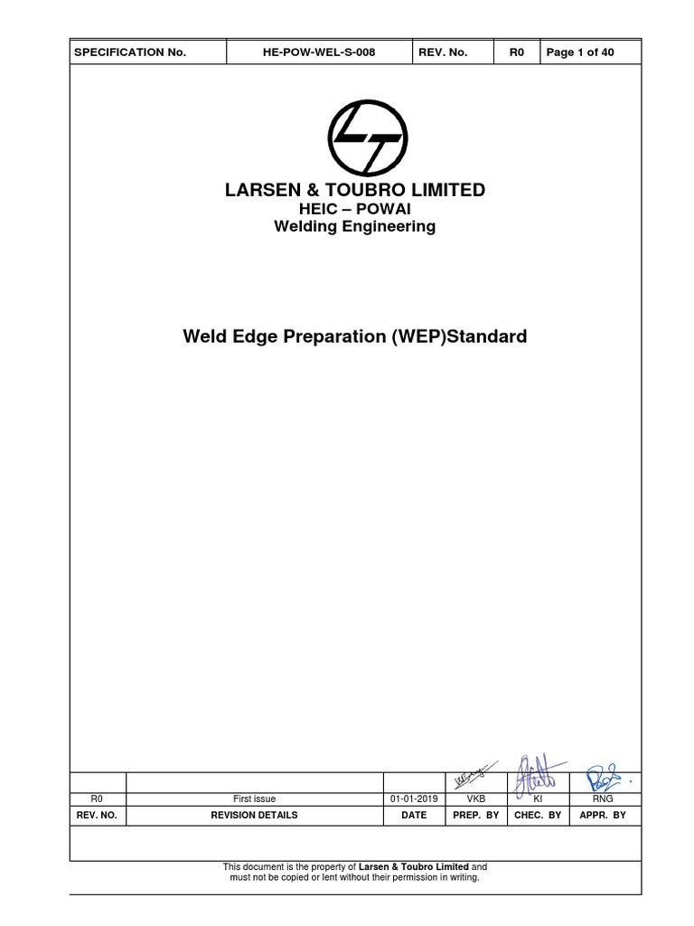 WEP Norms | PDF | Machining | Pipe (Fluid Conveyance)
