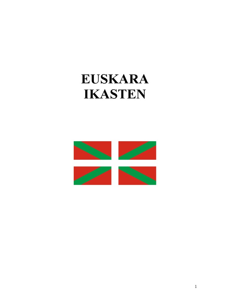 Euskara Ikasten | PDF