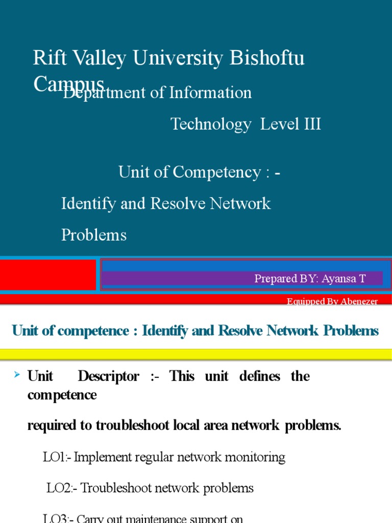 Rift Valley University Bishoftu Campus | PDF | Internet Architecture ...