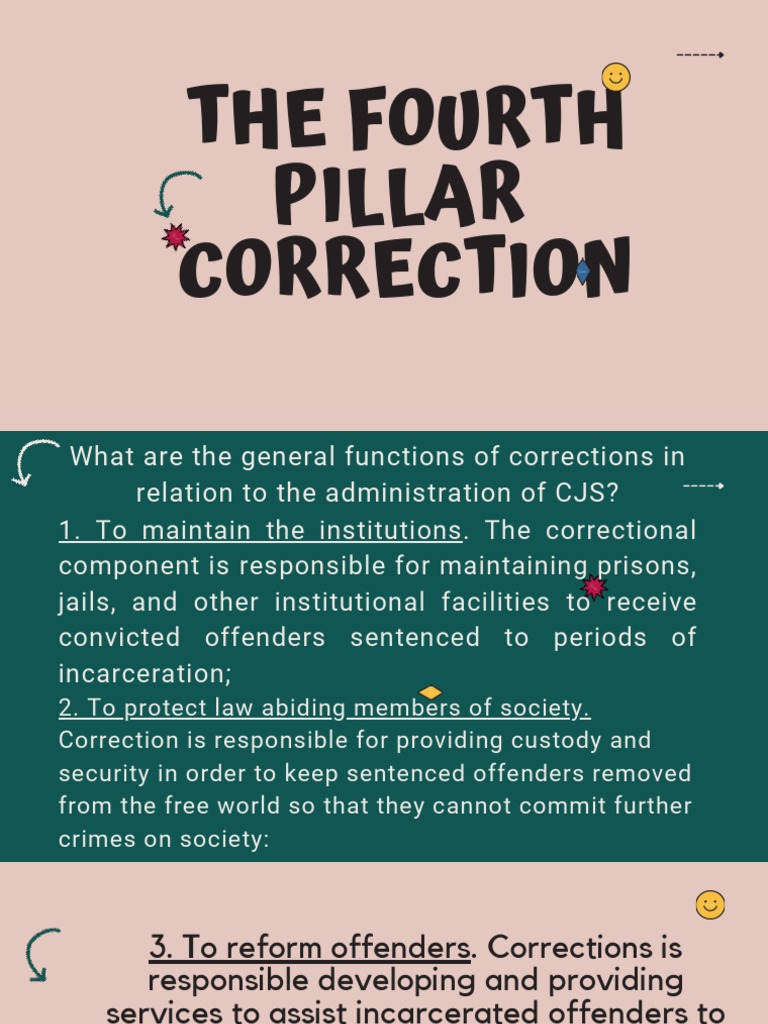 Correction: The Fourth Pillar of PCJS | PDF | Prison | Pardon