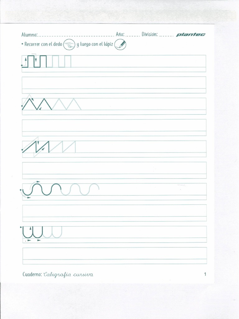 Cuaderno de Caligrafia Cursiva | PDF