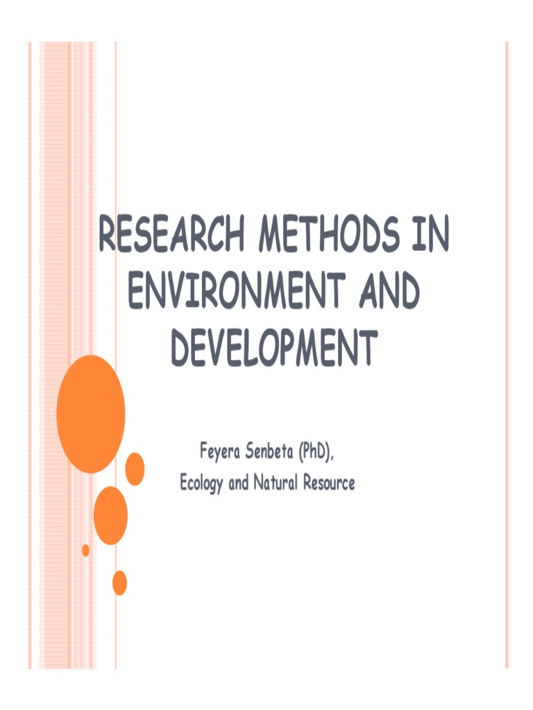 Unit 1. Introduction To Research Methods | PDF | Methodology ...