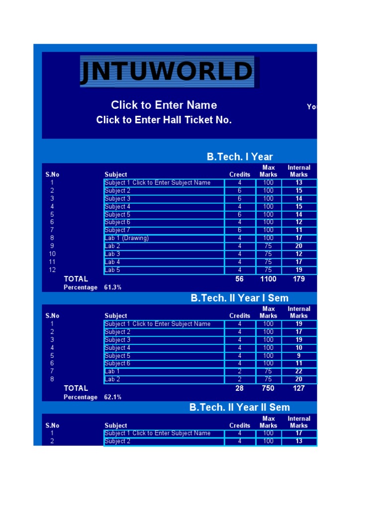 Jntuworld: Click To Enter Name | PDF | Teaching Mathematics