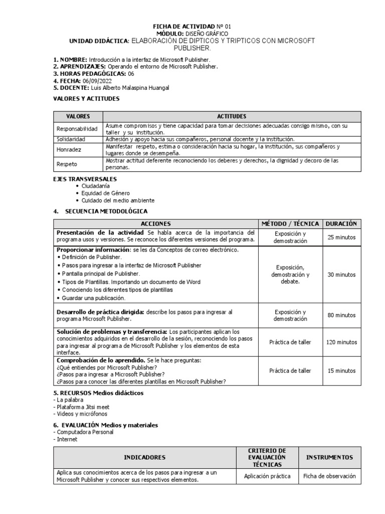 Introducción a la interfaz de Microsoft Publisher: aprendiendo los ...