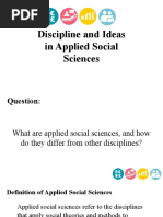 Differences Between Social Science and Applied Social Science | PDF