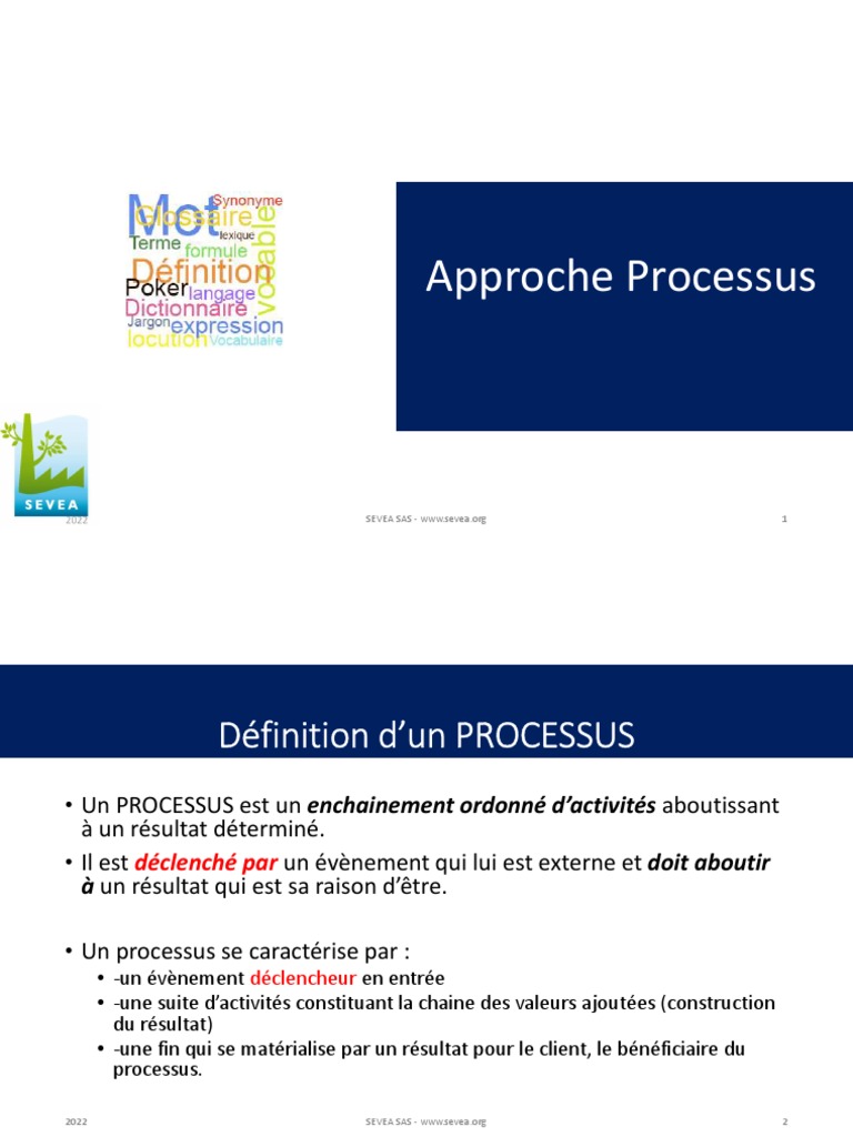 Approche Processus PDF | PDF | Gestion de l'énergie | Business