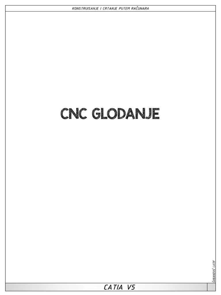 CNC Glodanje | PDF