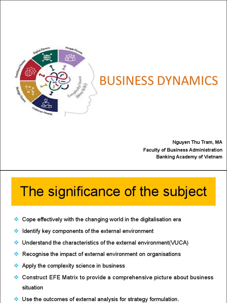 Business Dynamics 4std | PDF | Forecasting | Macroeconomics