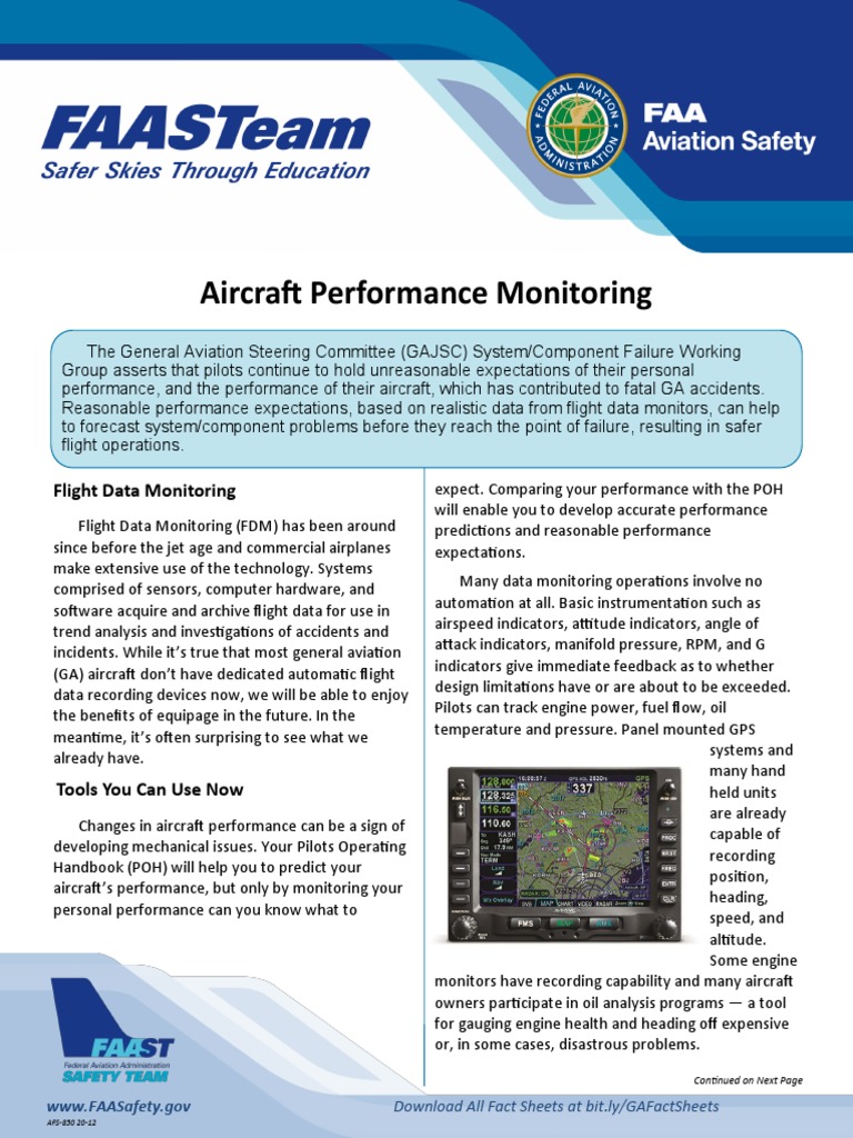 Aircraft Performance Monitoring | PDF | Aircraft | Flight Recorder