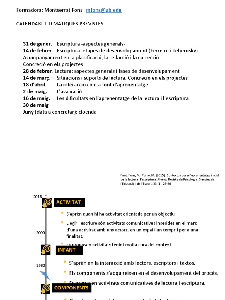Objectius Coneixement Etapes | PDF