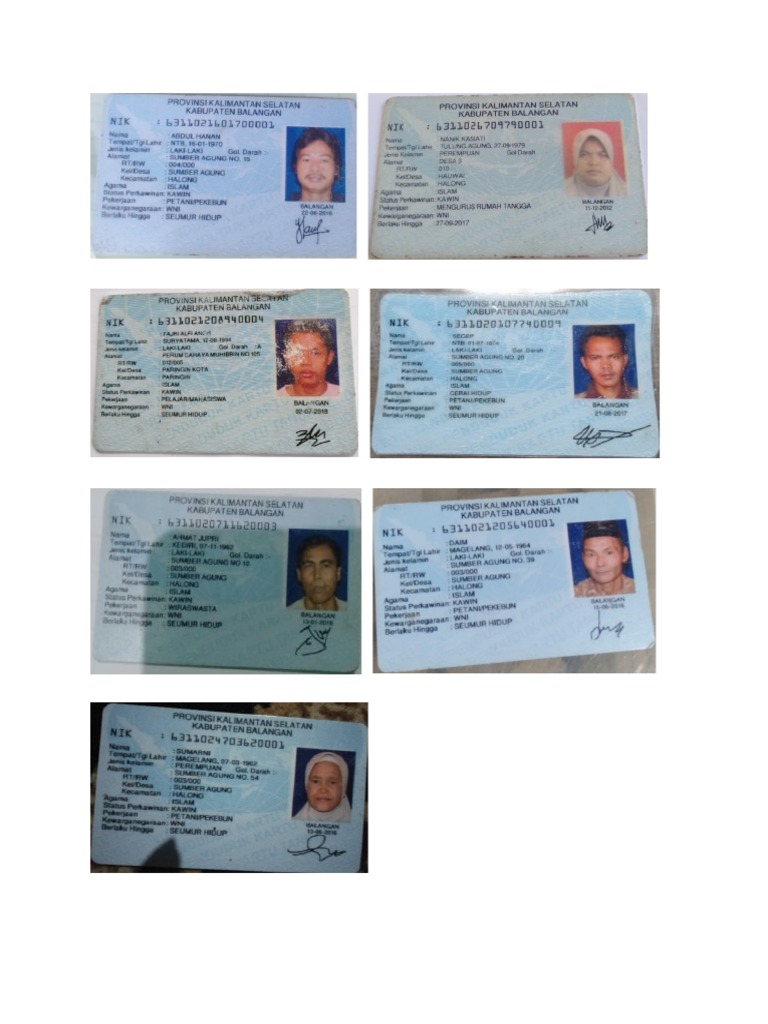 KTP Sumber Agung | PDF