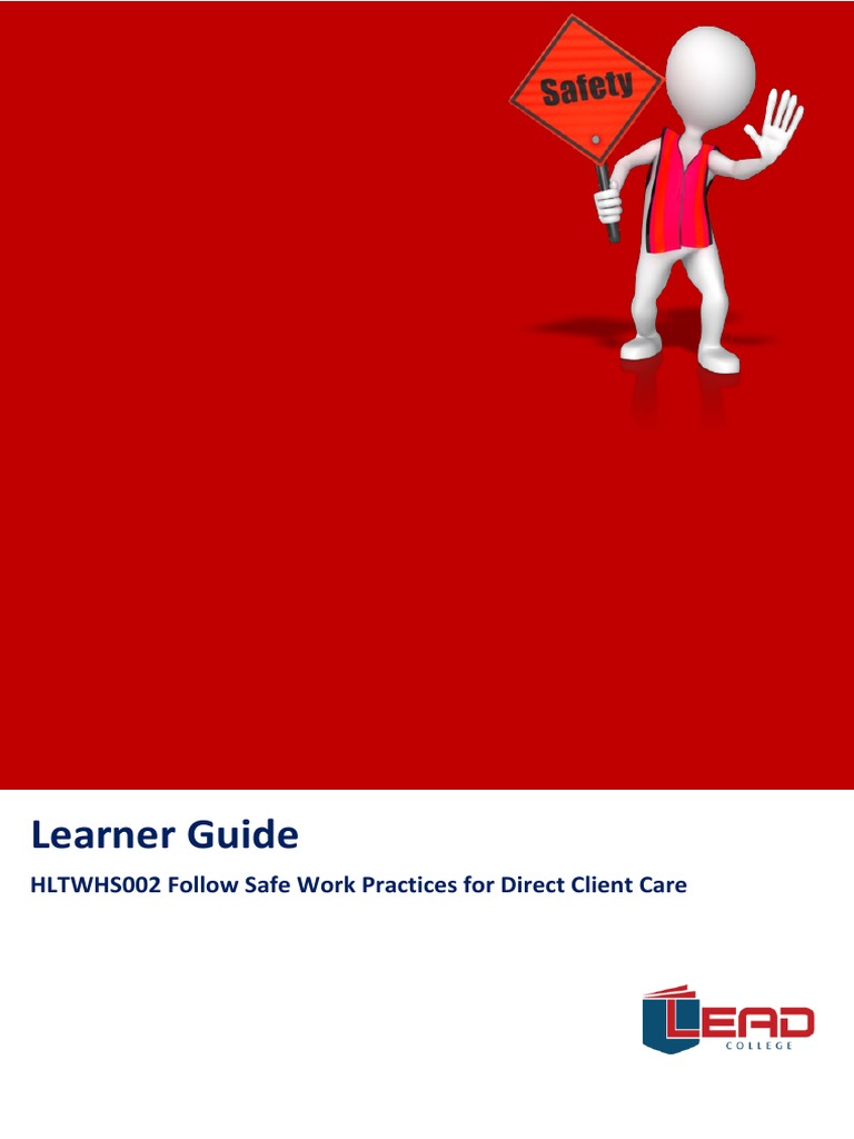 Safe Work Practices in Client Care | PDF | Occupational Safety And ...