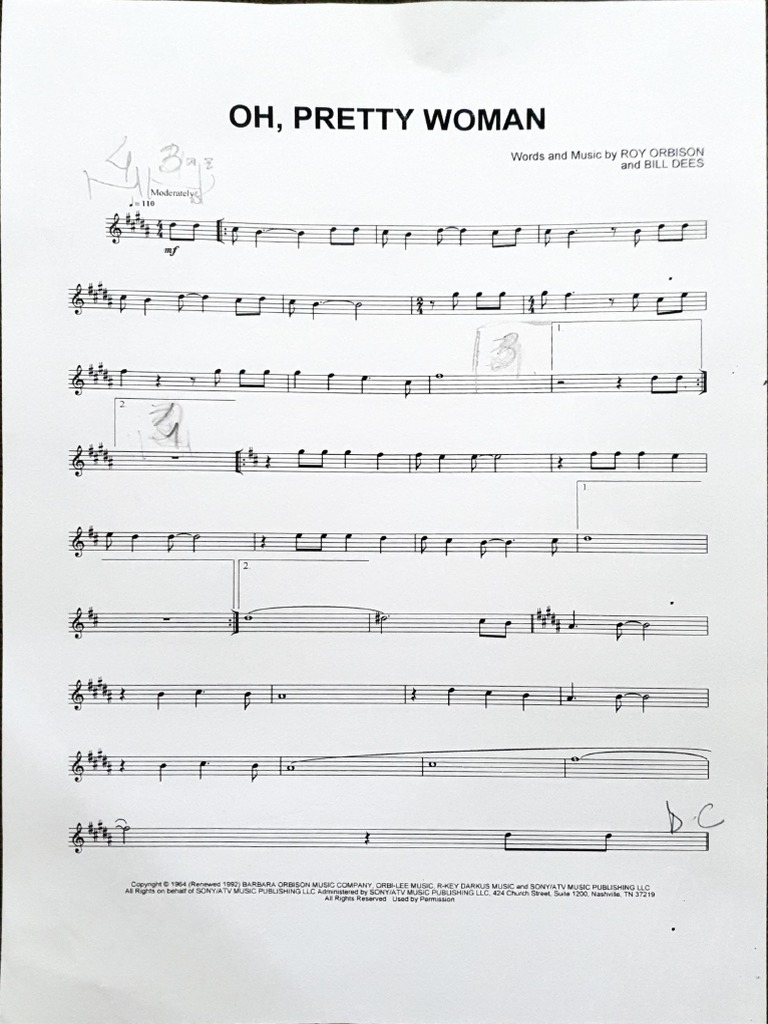 Oh, Pretty Woman | PDF