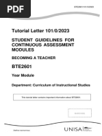 BPT1501 Tutorial Letter 101 Overview | PDF | Libraries | Turnitin