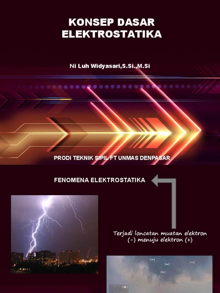 Konsep Dasar Elektrostatika | PDF