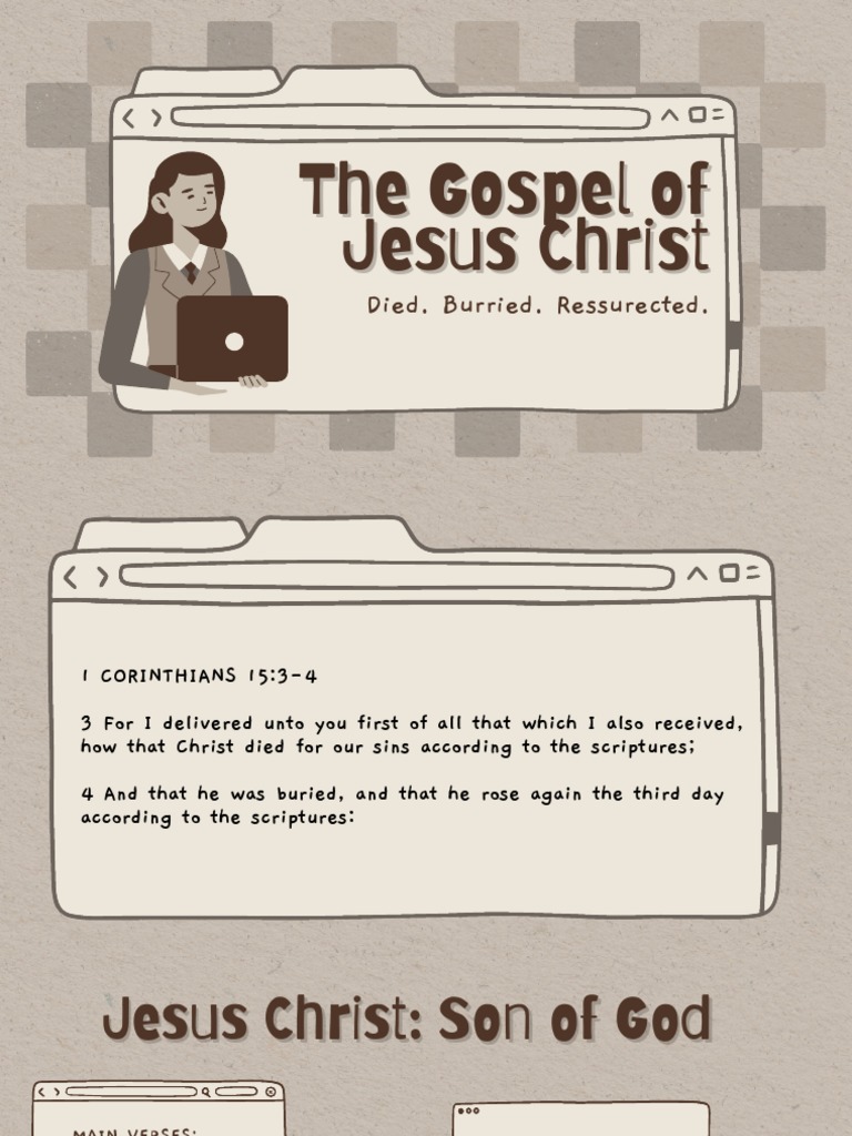 The Gospel of Jesus Christ | PDF