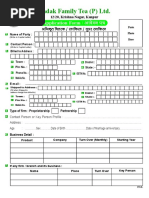 Dealership Application Form 2022-23 | PDF