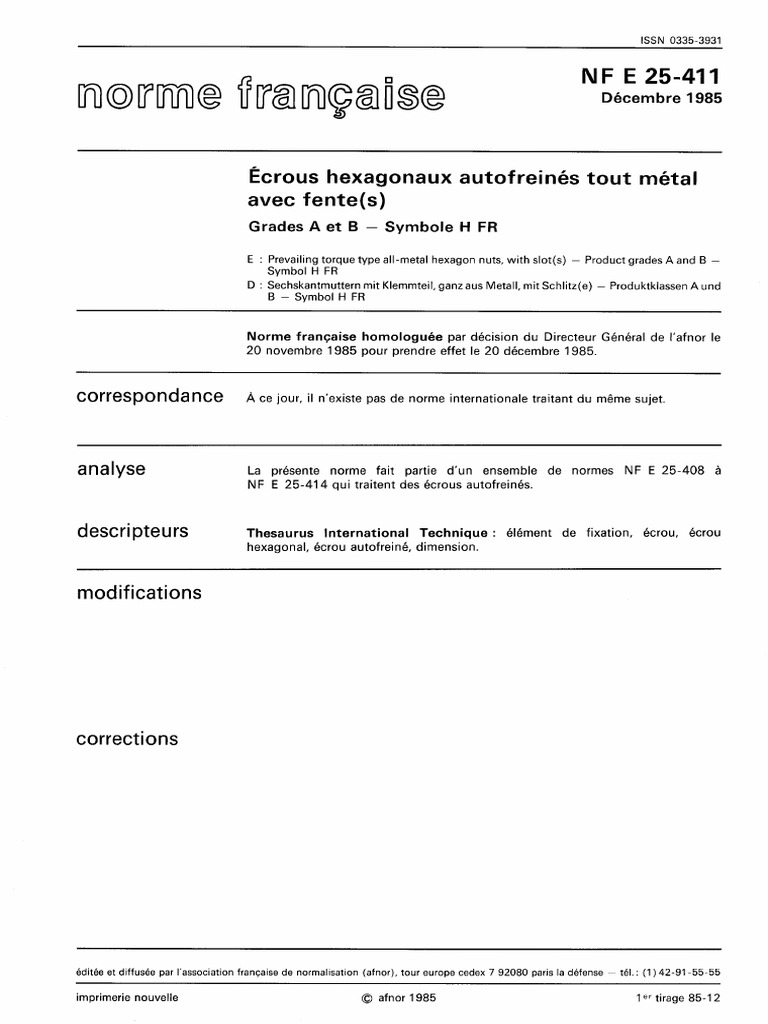 NF e 25 411 | PDF