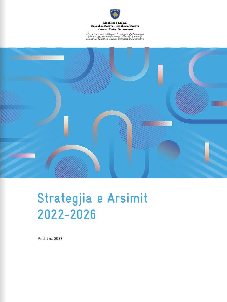 03 - Strategja e Arsimit 2022-2026 - Alb - 12 | PDF