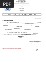 OJT Certificate of Completion Template | PDF
