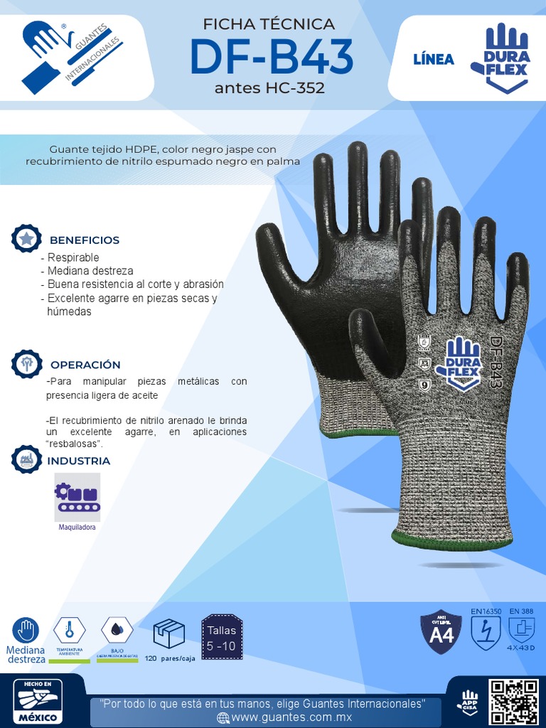 Ficha Técnica DF-B43 - Esp | PDF