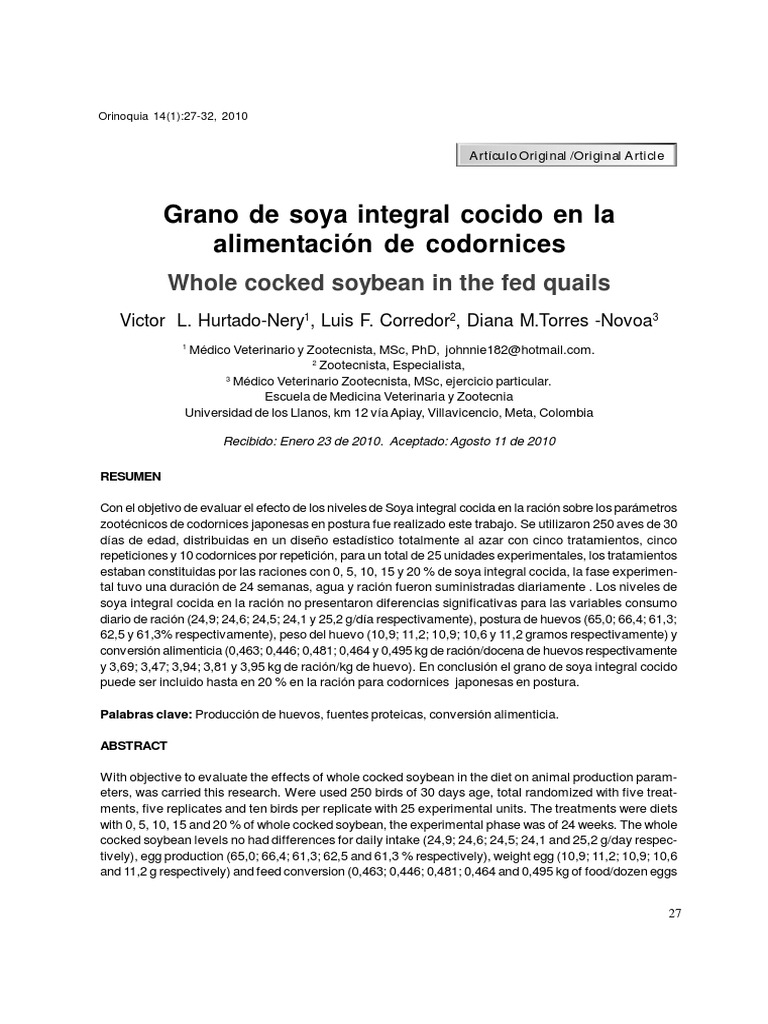 Grano_de_soya_integral_cocido_en_la_alimentación_de_codornices | PDF ...