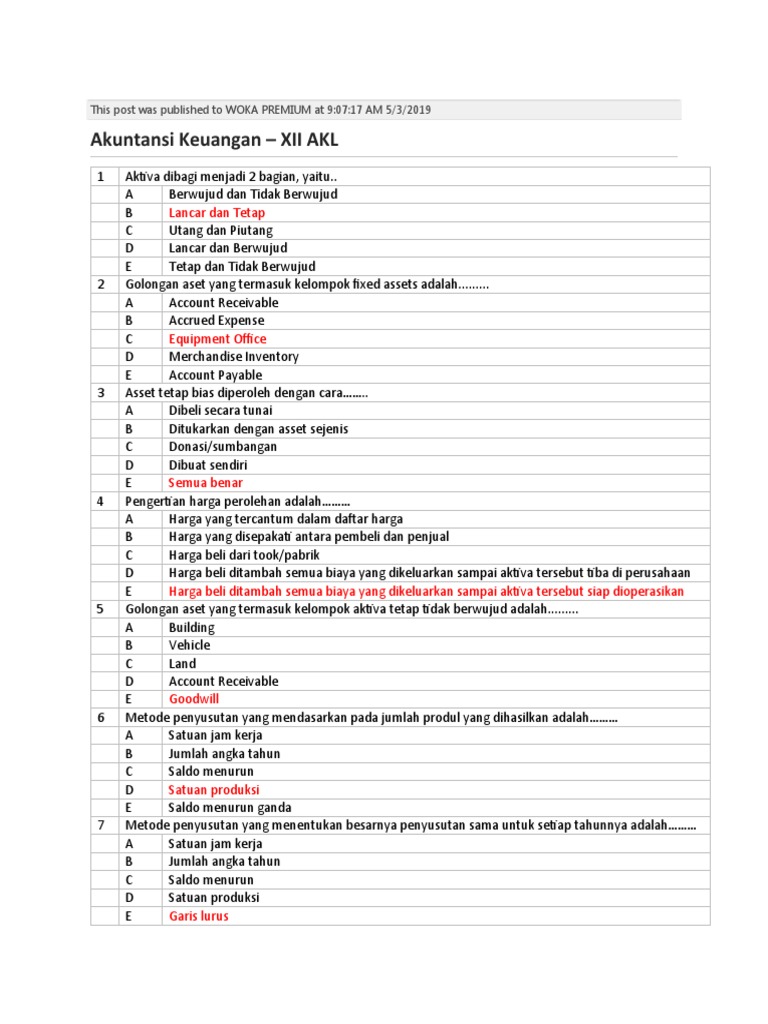 Akuntansi Keuangan XII AKL | PDF | Pengelolaan Keuangan & Uang