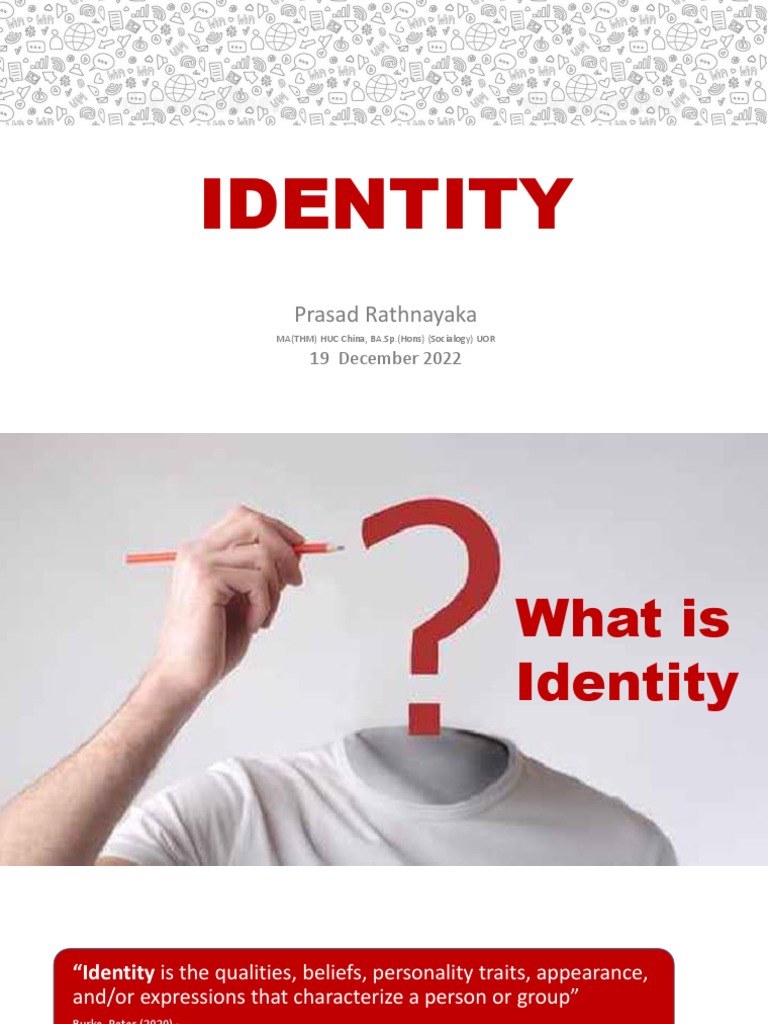 IDENTITY | PDF | Identity (Social Science) | Self Concept