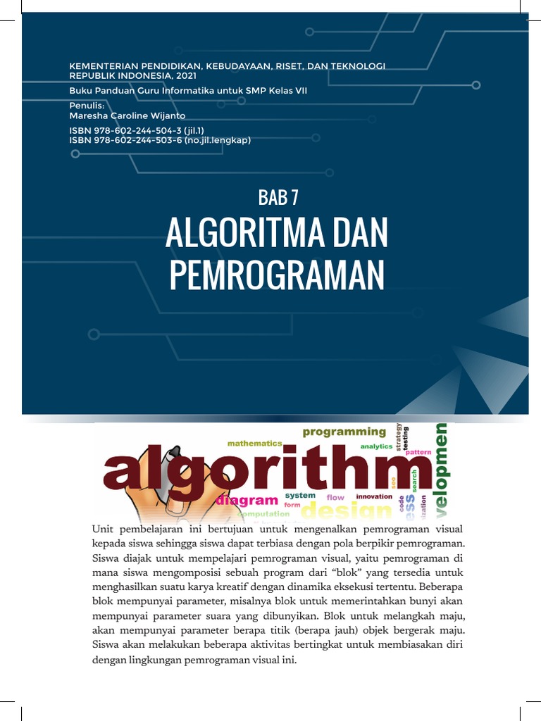 Pegangan Guru - Algoritma Dan Pemograman PDF | PDF | Komputer