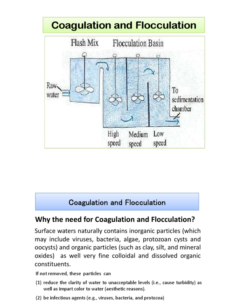 Coagulation and Flocculation-1 | PDF | Materials | Applied And Interdisciplinary Physics